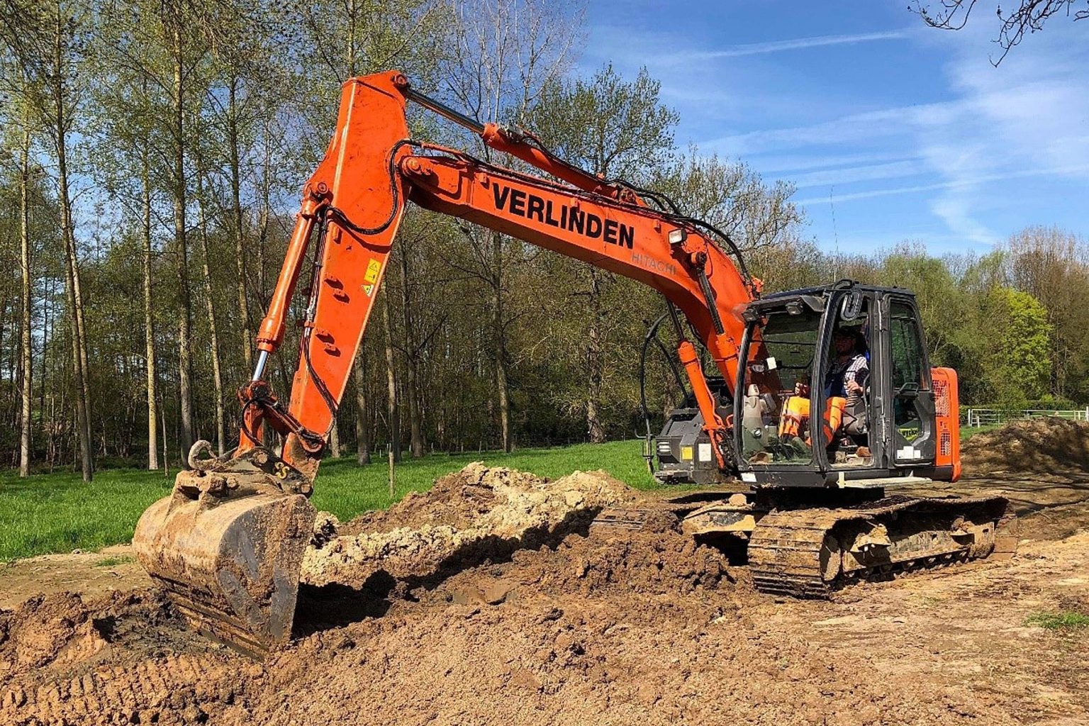 Bouwbedrijf Verlinden te Wechelderzande: Grondwerken